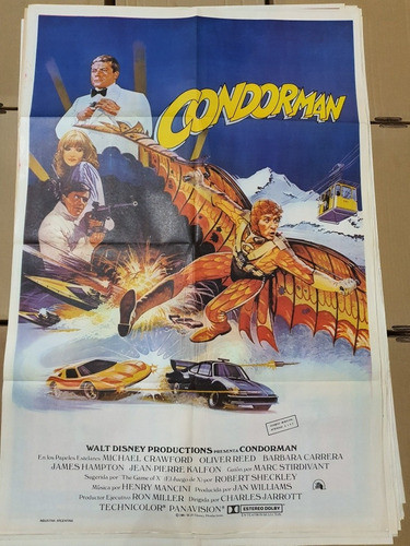 Disney Original Movie Poster - Condorman