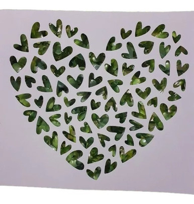 Stencil Corazón Calado
