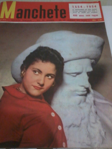 Manchete Magazine 4 Centenary of São Paulo 1954 - Well Preserved