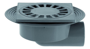 Jimten Horizontal Rainwater Drainage Funnel - PVC - Self-Cleaning