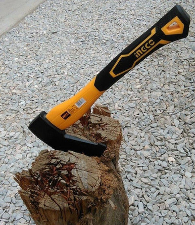 Ingco 800g Fiberglass Handle Axe
