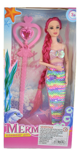 Generic Rainbow Magic Mermaid Doll
