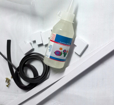 Casandra Mosquitero Magnetico - DIY Kit! PVC Plastic Mesh