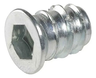 Hafele Metal Sleeve M6 Thread X 10 Units