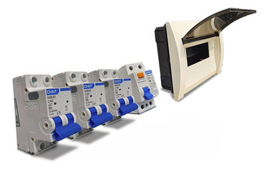 Sica/Chint Home Electrical Installation Kit - Panel, Circuit Breakers ...