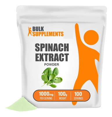 BulkSupplements Spinach Extract | 100g | 100 Servings