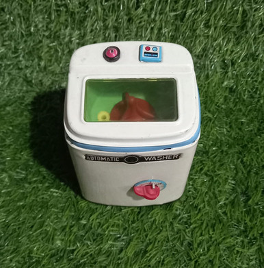Antique Toy Wind-Up Washing Machine