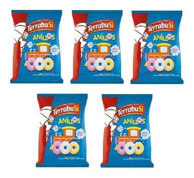 Terrabusi Ring Cookies Pack X 5 x 160g