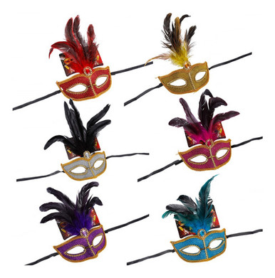 Party Antifaz Cabaret Costume Mask - Multiple Colors