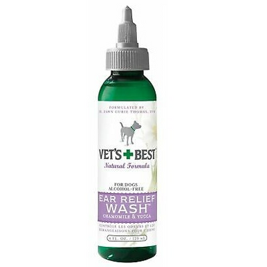 Vet’s Best Ear Relief Wash (4oz) - Pet World