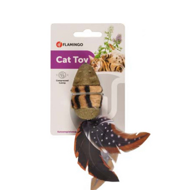 JUNGLE COMPRESSED CATNIP MOUSE - Pet World