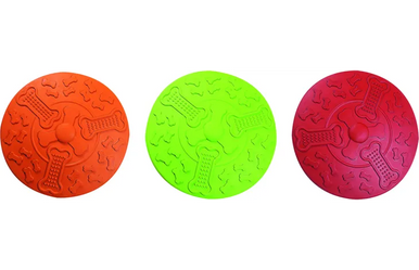 RUBBER FRISBEE DIA. 22 CM - Pet World