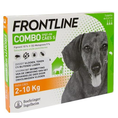 FRONTLINE COMBO DOG S 2 TO 10KG - (NB) - Pet World