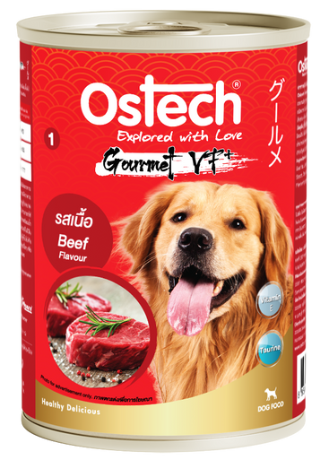 Ostech Dog Gourmet VF+ Beef Flavour (400 g) DOG - Pet World