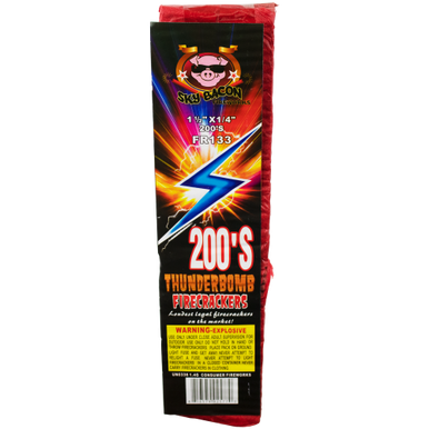 Thunderbomb Firecrackers 200s - Reigle Family Fireworks