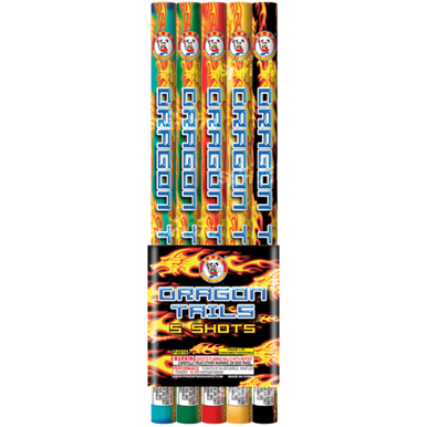 Dragon Tails (pkg of 4) - Reigle Family Fireworks