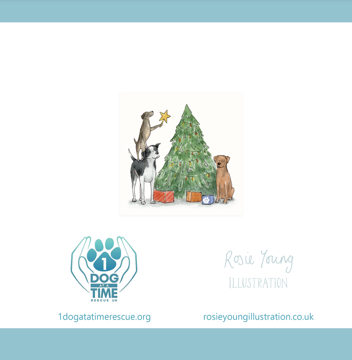 1 Dog At A Time Rescue UK Dogs Decorating The Christmas Tree | Pack Of ...