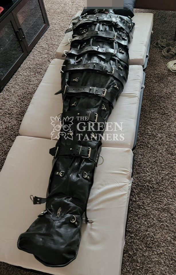 Premium Leather Sleepsack Bondage