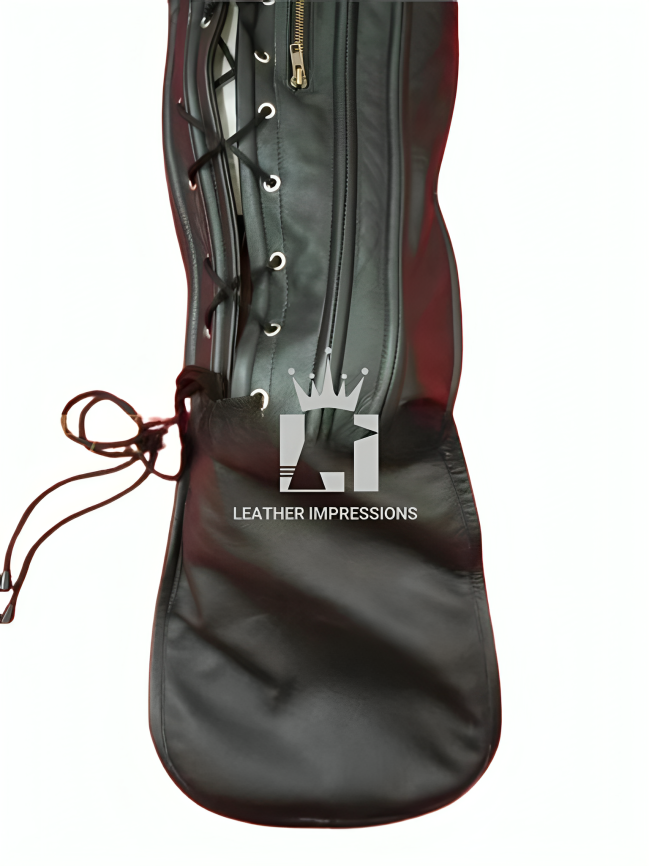 Premium Leather Sleepsack Bondage with Laces