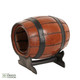 Genuine Leather Barrel Bottle Holder | Wine Barrel Holder