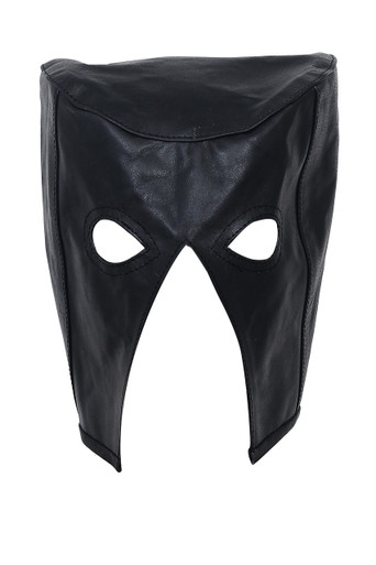 Leather Executioner Hood for Adults