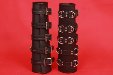Heavy Duty Leather Arm Binders