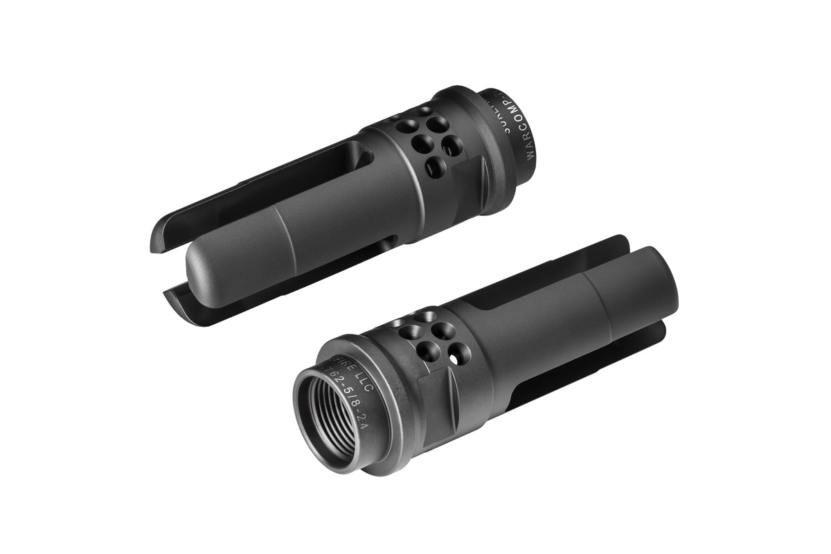 Surefire Warcomp Flash Hider Muzzle Device Suppressor Adapter 7.62 5/8x24