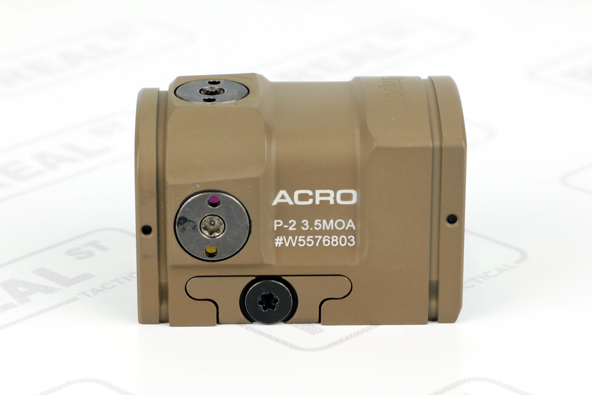 Aimpoint ACRO P-2 P2 Red Dot Reflex Sight 3.5 MOA TAN FDE