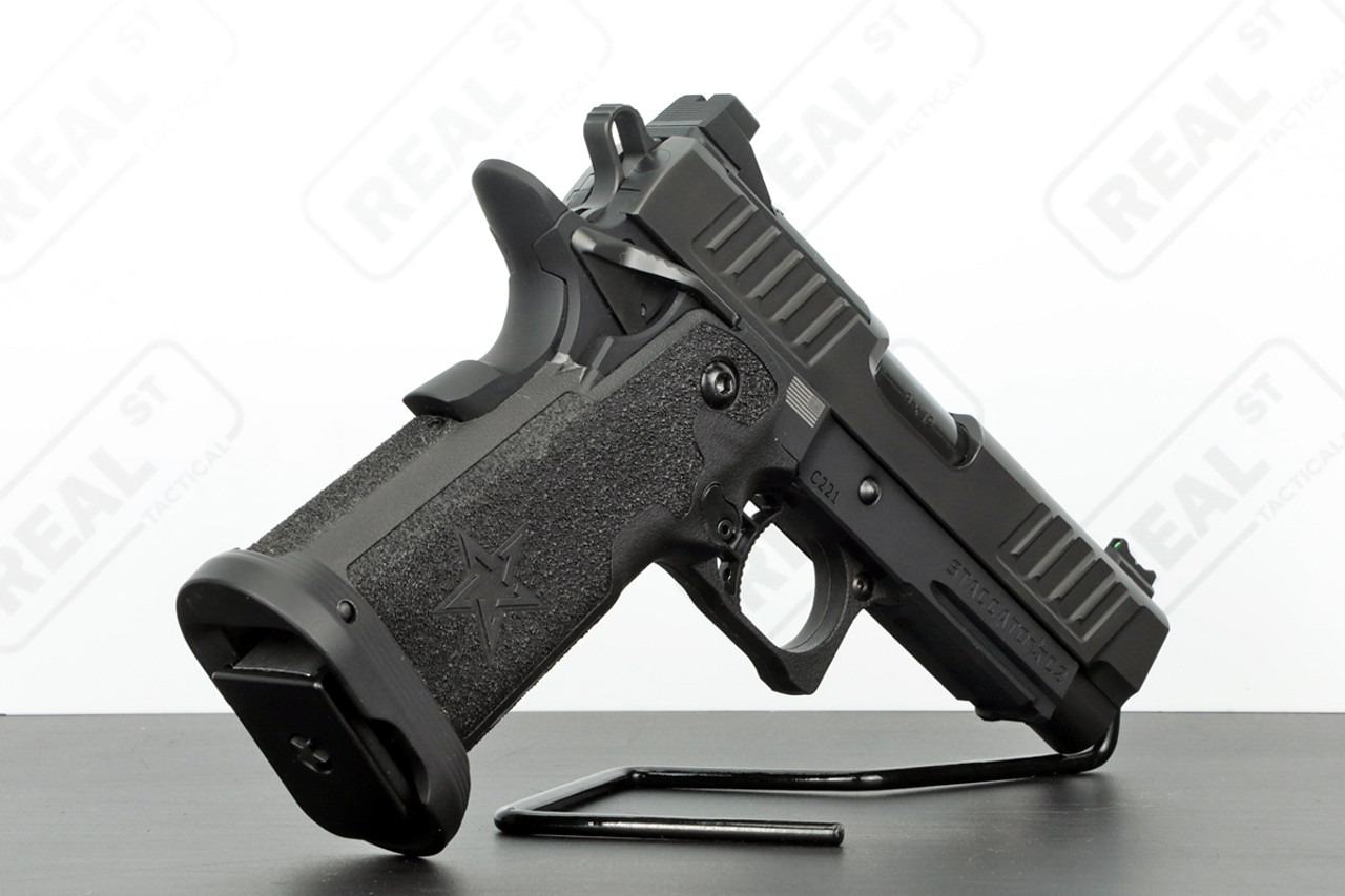 Staccato C2 2011 Pistol 9mm Fullsize Optic Ready 3.9" DLC Bull Barrel Full Size P Grip