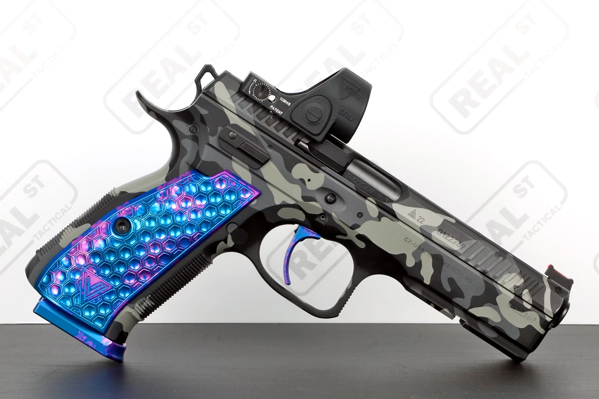 United R&D CZ Shadow 2 SAO Optic Ready Pistol 9mm Grenade Ported Single ...