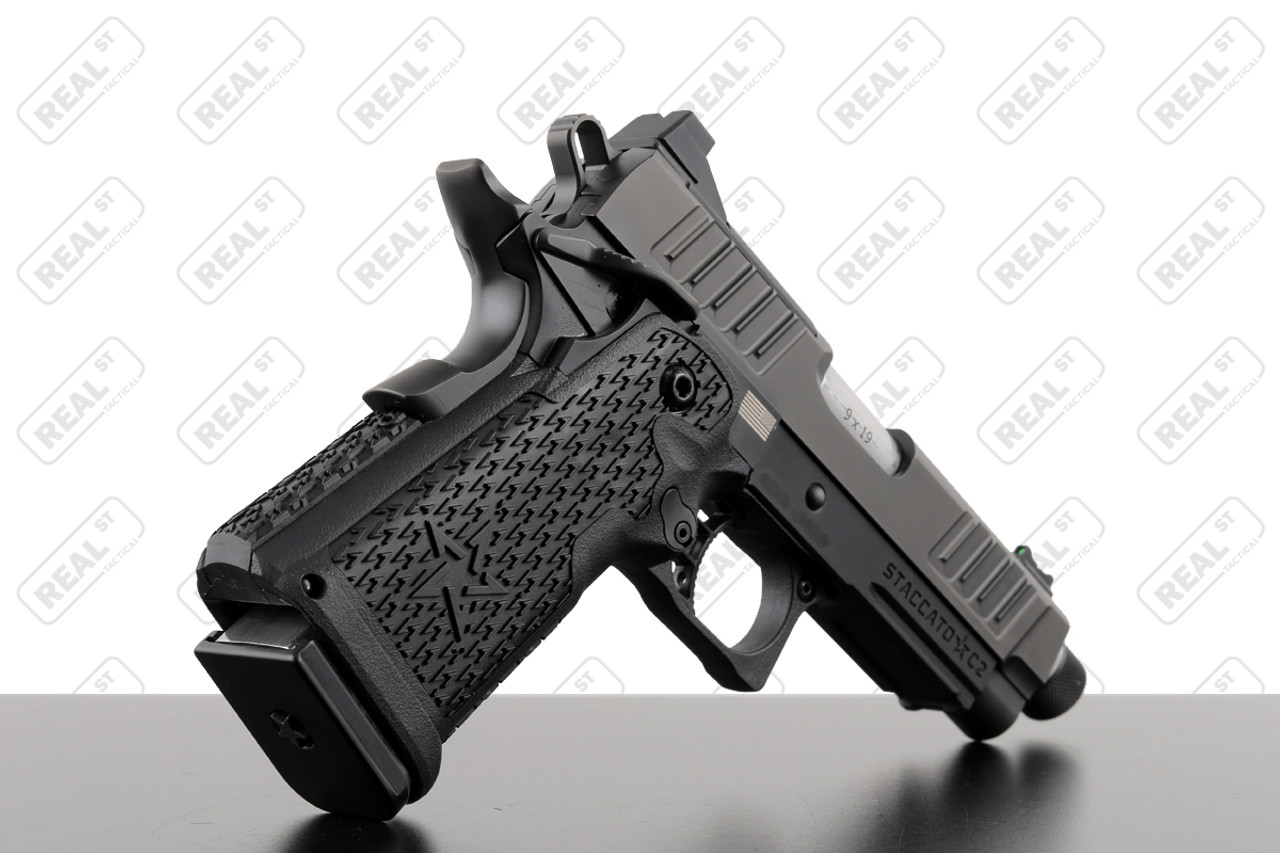 Staccato C2 2011 Pistol 9mm Fullsize Optic Ready 4.5" Stainless Threaded Barrel