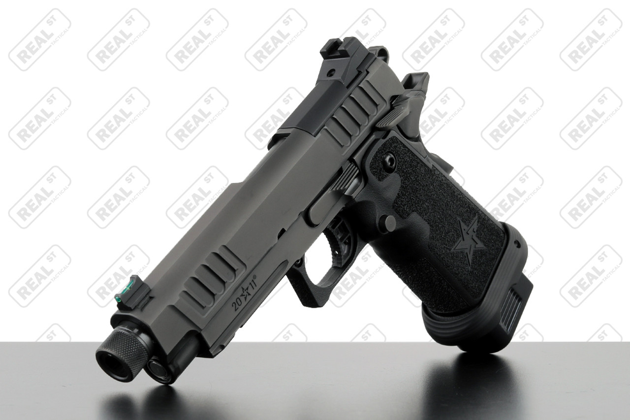 Staccato P 2011 Pistol 9mm Fullsize Optic Ready 5.0" DLC Threaded Barrel