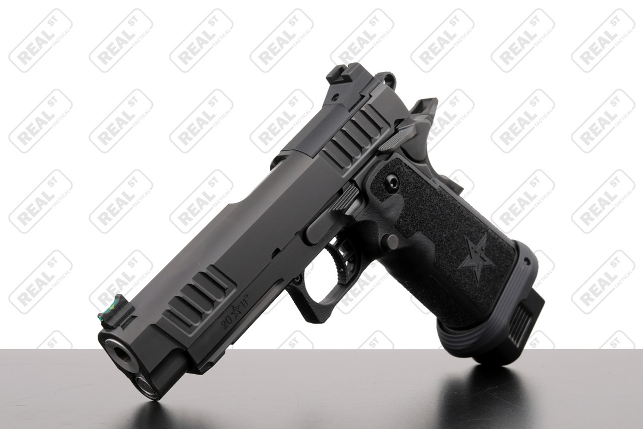 Staccato P 2011 Pistol 9mm Fullsize Optic Ready 4.4" Stainless Bull Barrel Tac Grip