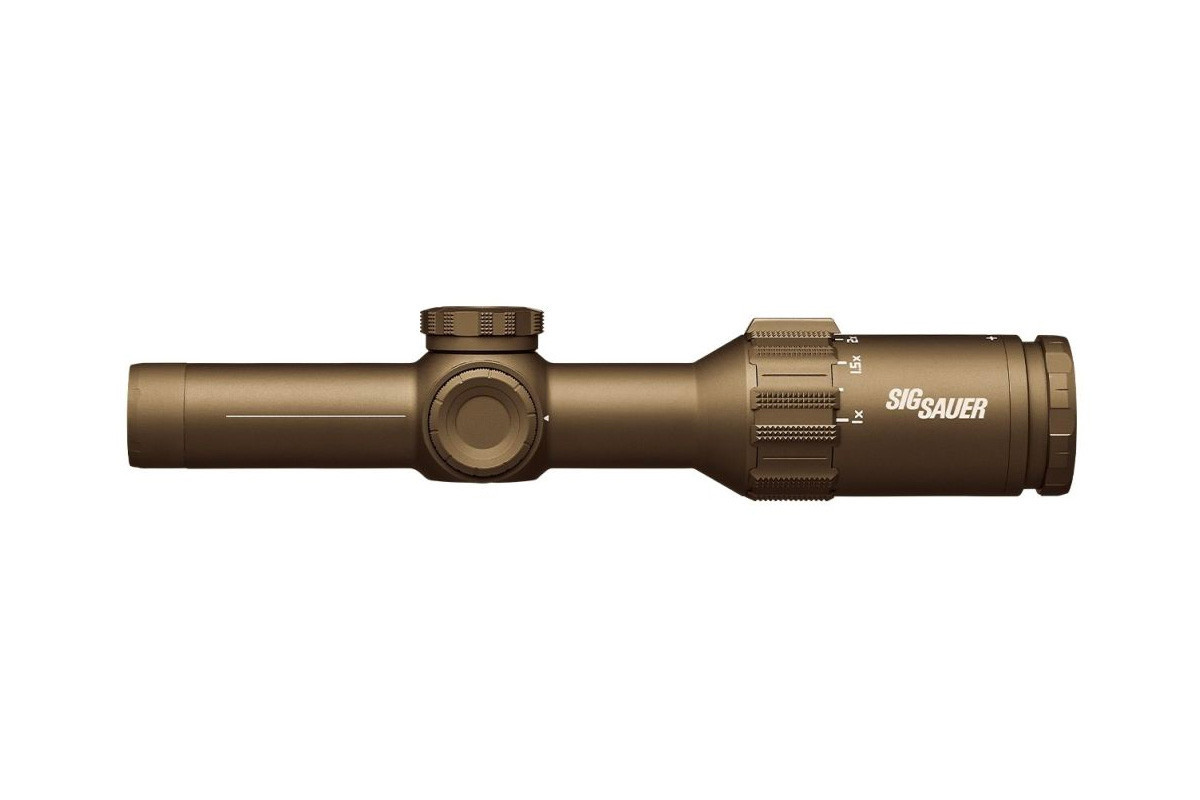 Sig Sauer Tango6T LPVO 1-6x24MM 30mm FFP DWLR-556 Flat Dark Earth FDE
