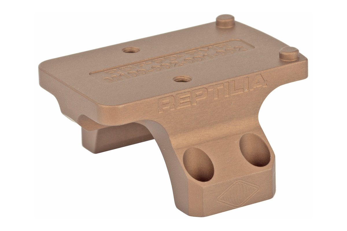 Reptilla ROF-90 Trijicon RMR SRO Mount for 30mm Scope FDE