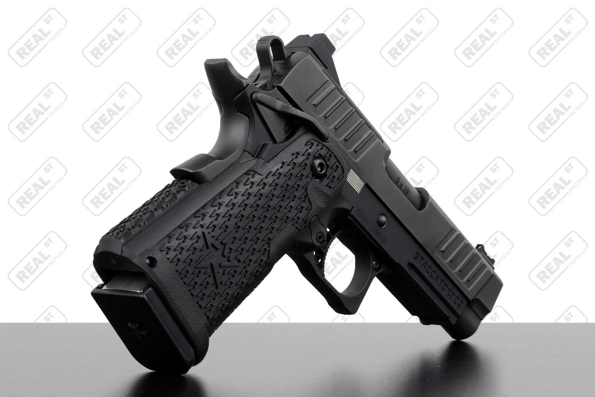 Staccato C2 2011 Pistol 9mm Fullsize Optic Ready 3.9" DLC Bull Barrel