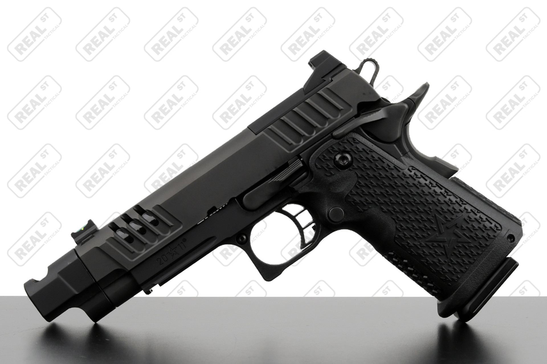 Staccato C2 Limited 2011 Pistol 9mm Fullsize Optic Ready 4.5" DLC Threaded Barrel with Compensator