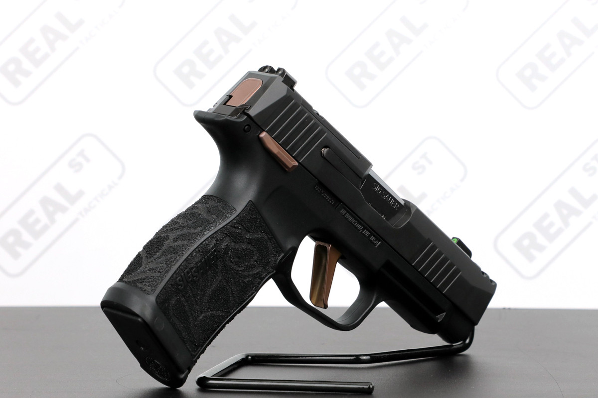 Sig Sauer P365-XL COMP Rose Optic Ready 9mm Pistol Black