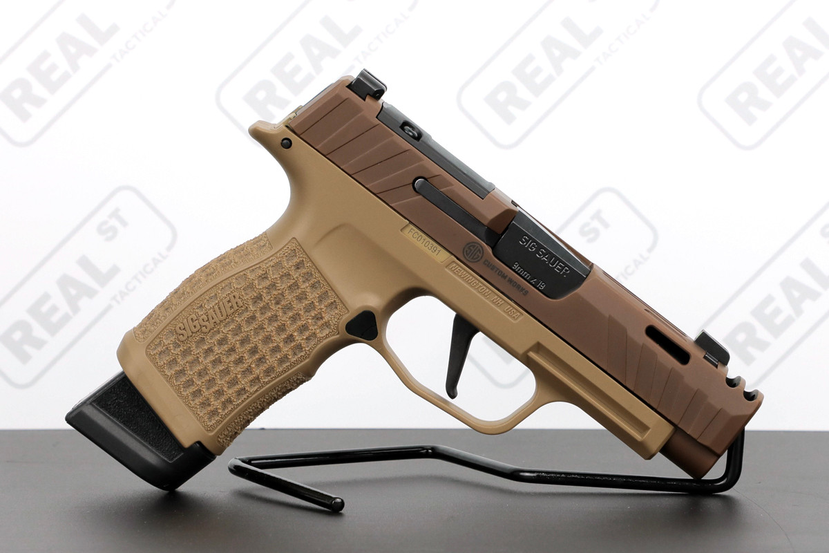 Sig Sauer P365-XL COMP Rose Optic Ready 9mm Pistol Black