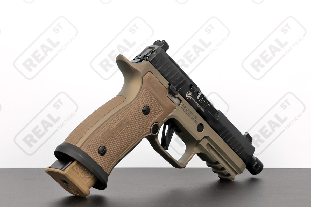 Sig Sauer P320 AXG COMBAT Carry 9mm Optic Ready Pistol FDE