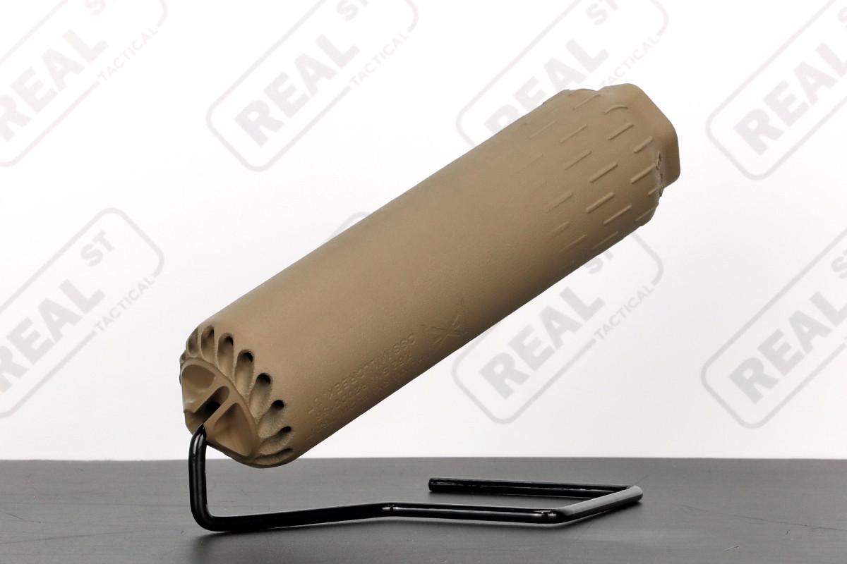 HUXWRX Flow 9K Ti 9mm Titanium Suppressor Silencer Black