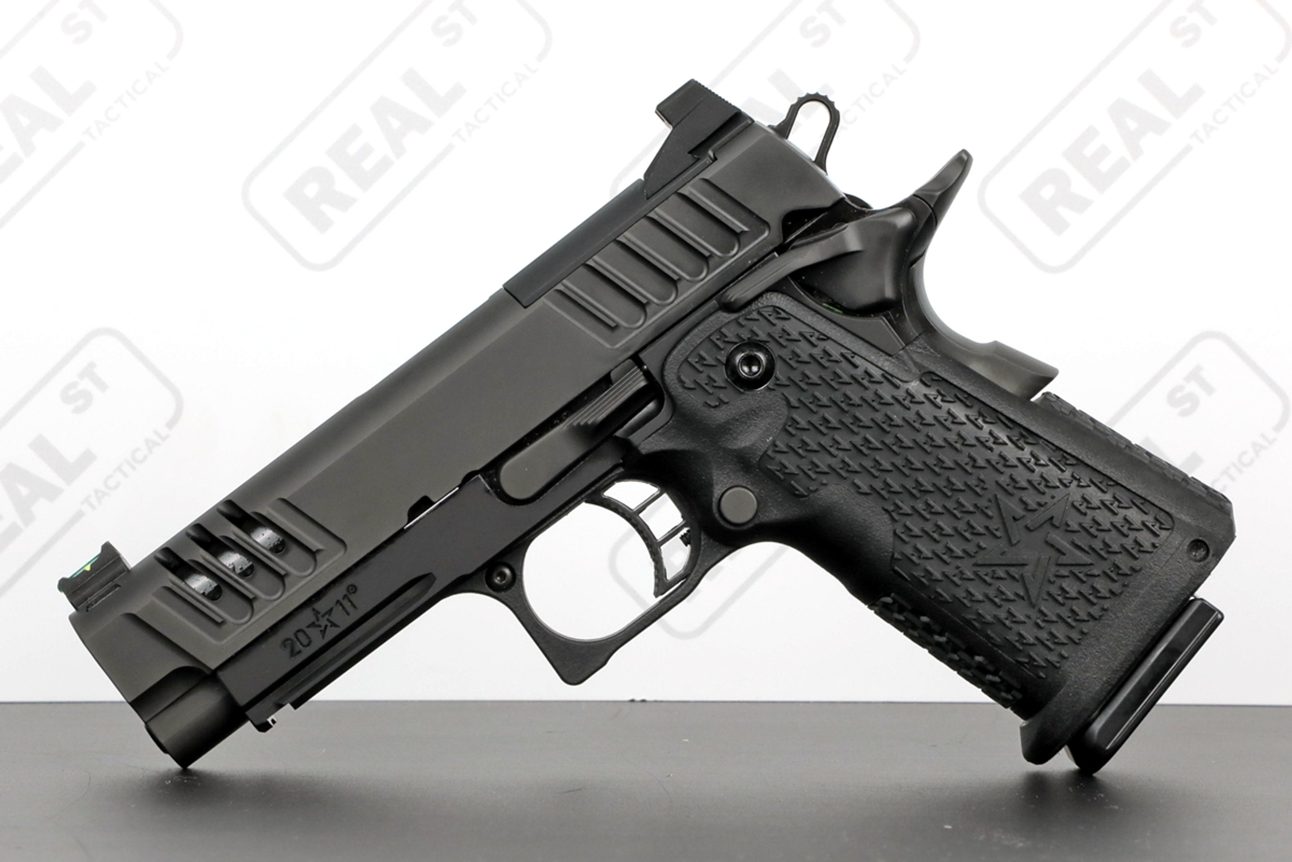 Staccato C2 2011 Pistol 9mm Fullsize Optic Ready 3.9" DLC Bull Barrel X CUT SERRATIONS