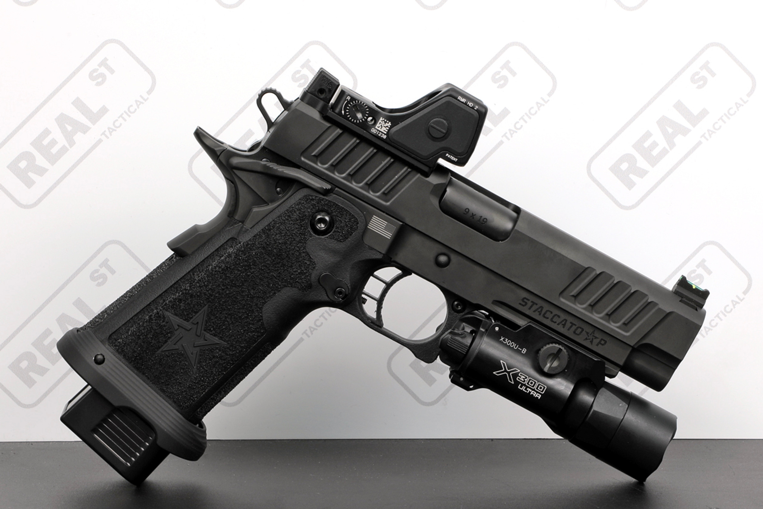 Staccato P with New Trijicon RMR HD and RCR Red Dot Reflex Optics - Real Street Tactical