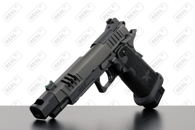 Staccato P Limited Edition 2011 Pistol 9mm Fullsize Optic Ready 5.0" DLC Threaded Compensated Barrel