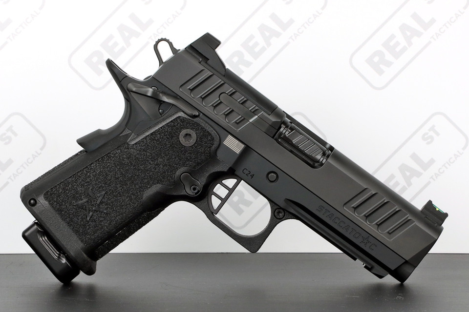 Staccato 2024 C 2011 Pistol 9mm Optic Ready 4.0" DLC Bull Barrel Flat ...