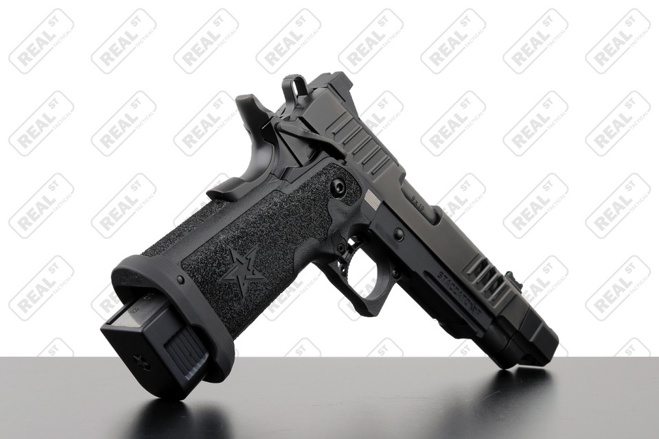 Staccato P Limited Edition 2011 Pistol 9mm Fullsize Optic Ready 5.0" DLC Threaded Compensated Barrel