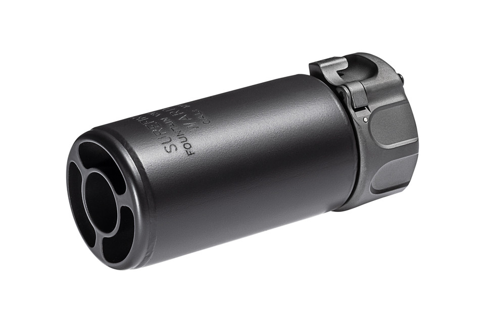 Surefire Warden Fast Attach Blast Regulator Black