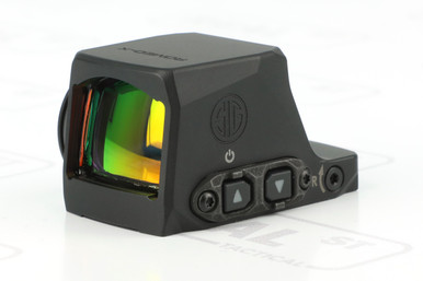 Sig Sauer Romeo X Enclosed Compact 1x24mm Red Dot Optic 3 MOA Red Dot Black