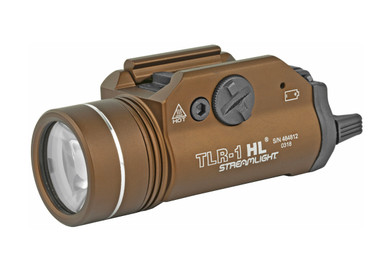 Streamlight TLR-1 HL Weaponlight FDE BROWN LED 1000 Lumens