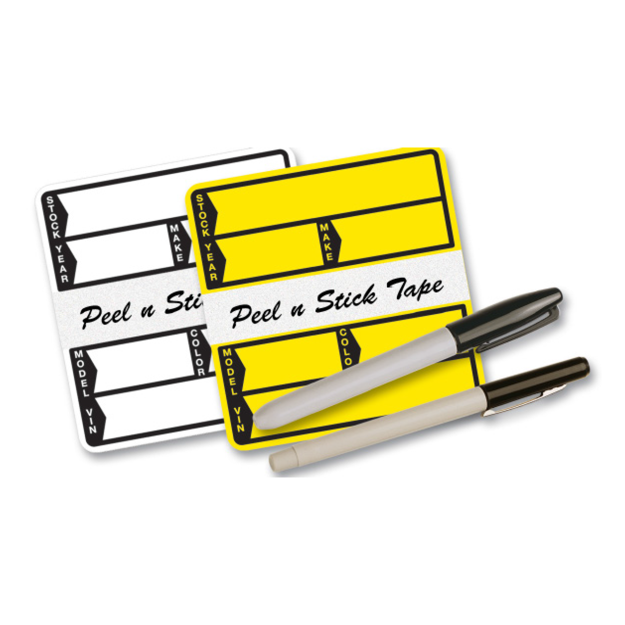 Poly Stock Stickers - Oil Shop Supplies